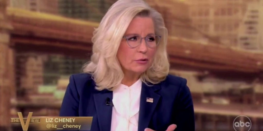 Liz Cheney reacts to Trump 'war hawk' comments on 'The View': 'Its what ...