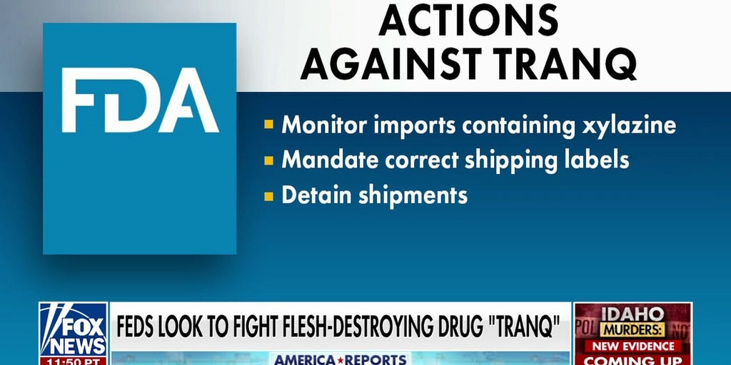 Feds look to fight flesh-destroying drug 'tranq' | Fox News Video