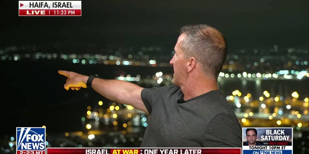Fox's Mike Tobin live on air in Haifa as sirens sound, interceptors ...