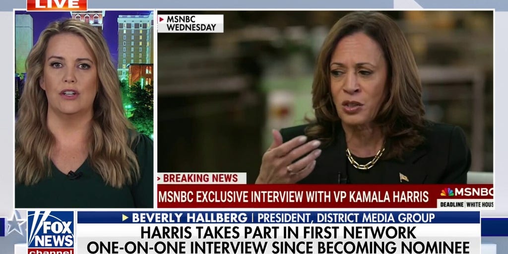 Kamala Harris slammed for giving no policy specifics in one-on-one ...