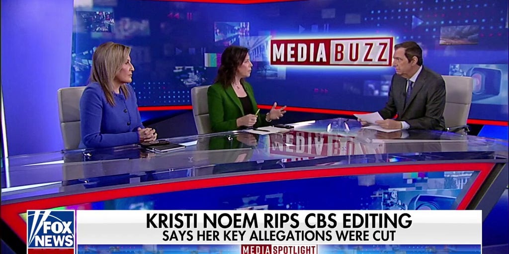 Kristi Noem calls out CBS editing, say key allegations were cut from ...