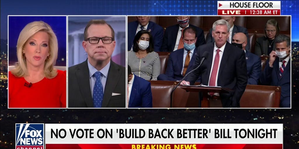 House delays $1.75 trillion 'Build Back Better' bill vote | Fox News Video