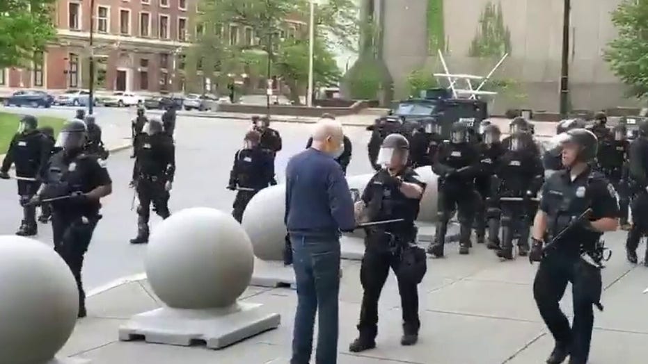 Buffalo Protester Pushed To Ground Starts Bleeding Video Shows 2
