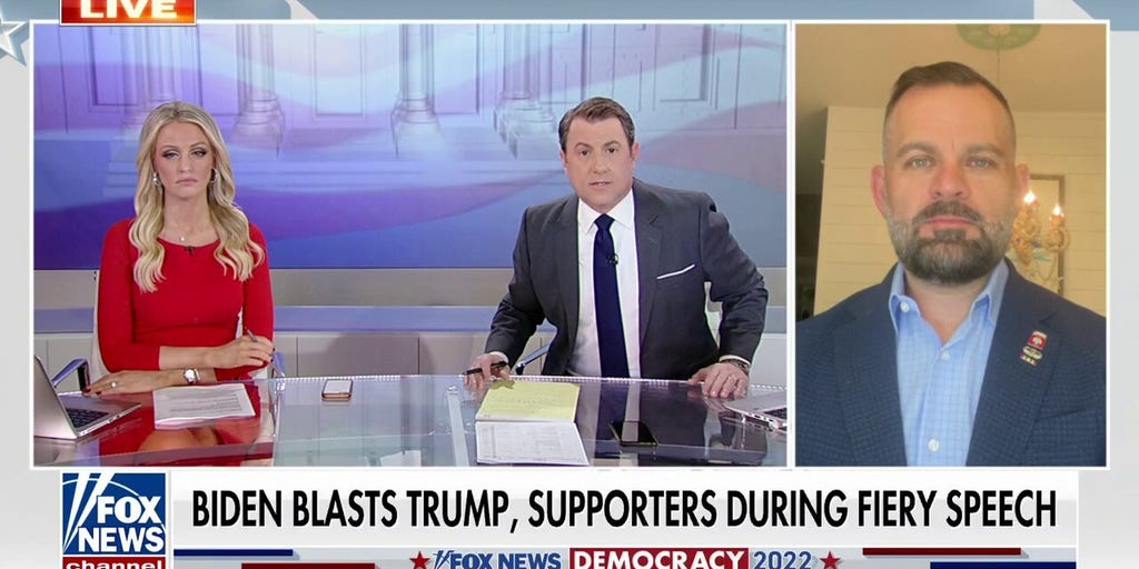 Biden ripped for fiery speech attacking Trump ahead of midterms | Fox ... Biden ripped for fiery speech attacking Trump ahead of midterms | Fox ...