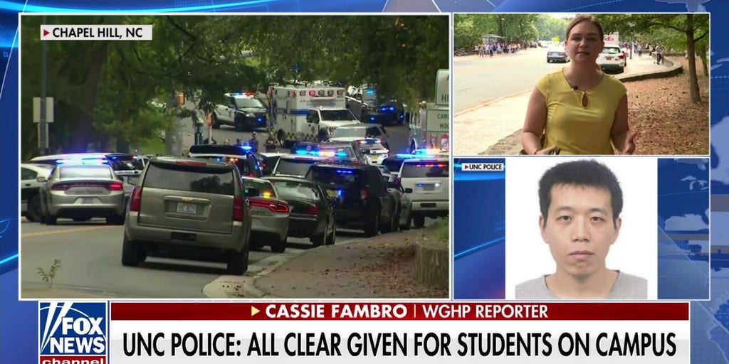 We are seeing students finally coming out from buildings: Cassie Fambro ...