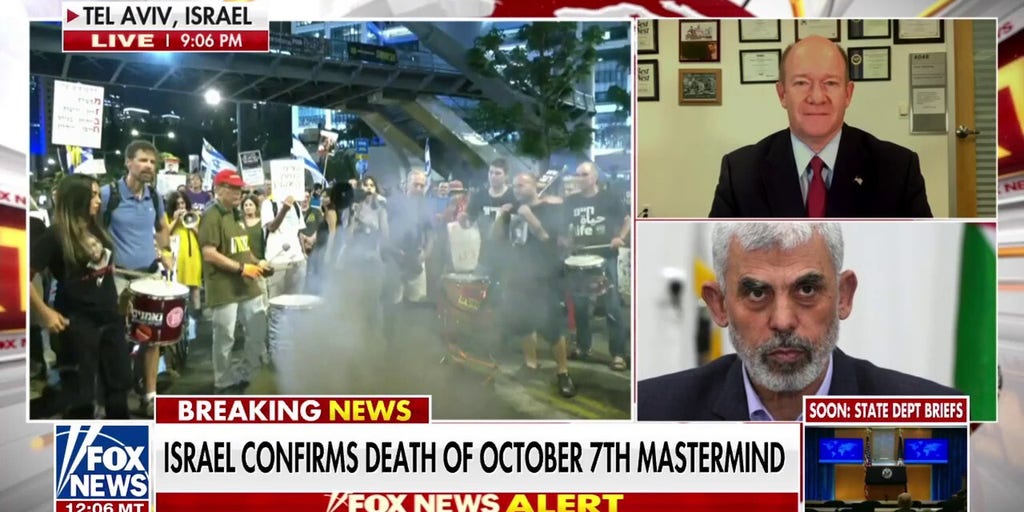 Sen. Chris Coons says the 'architect' of the 'brutal Oct. 7 murders' is ...