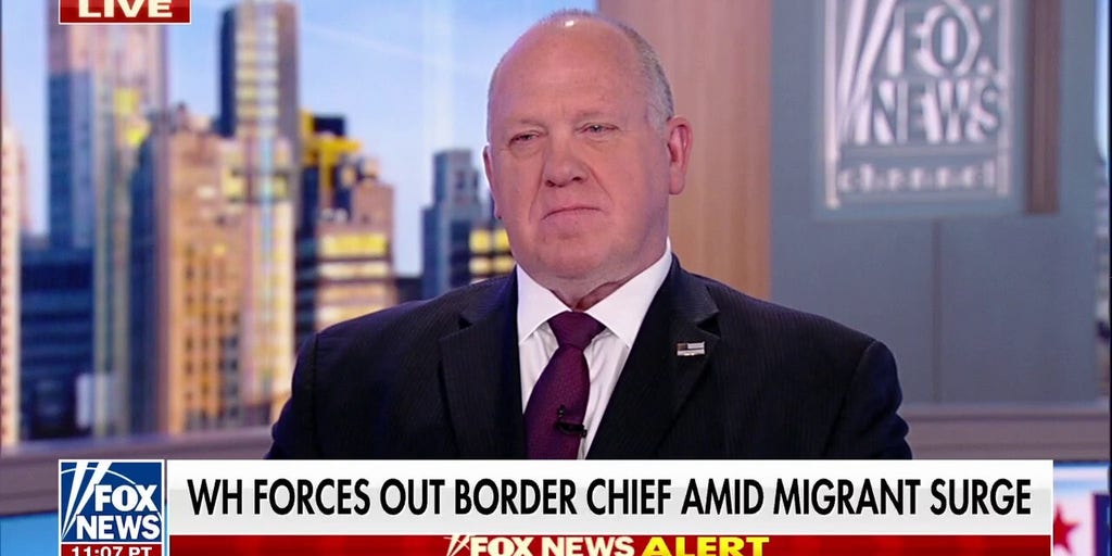 Tom Homan: Biden's ousted border chief the 'fall guy' for migrant ...