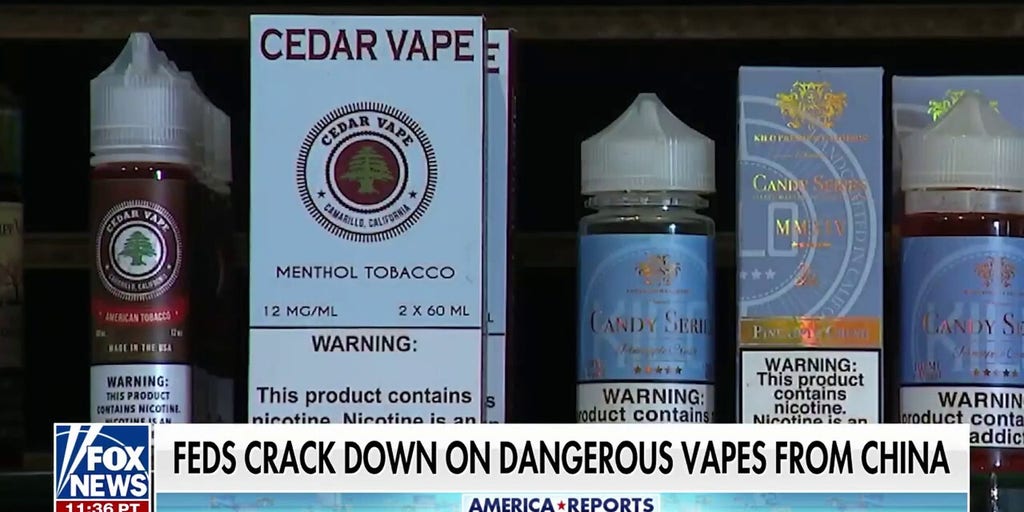 RFK Jr. sounds alarm on substances in illegal vapes | Fox News Video