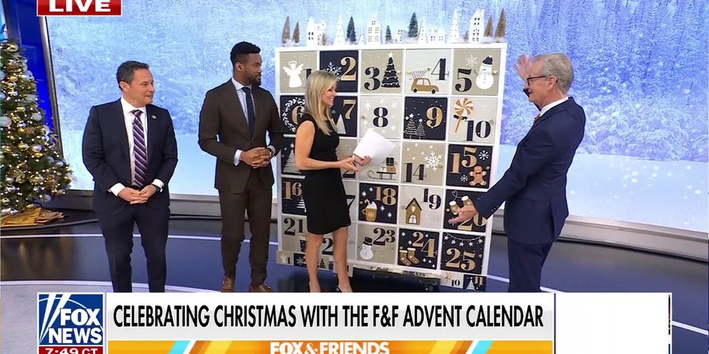 ‘Fox & Friends’ celebrates Christmas with day 10 of the Advent calendar ...