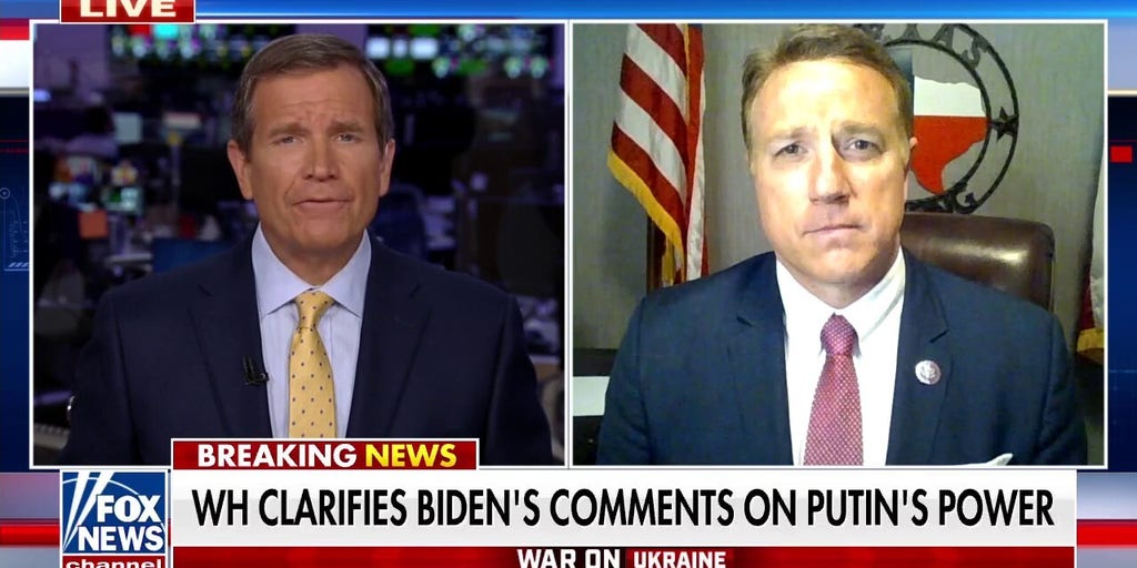Rep. Pat Fallon says Biden is 'following from behind' on Russia-Ukraine ... Rep. Pat Fallon says Biden is 'following from behind' on Russia-Ukraine ...
