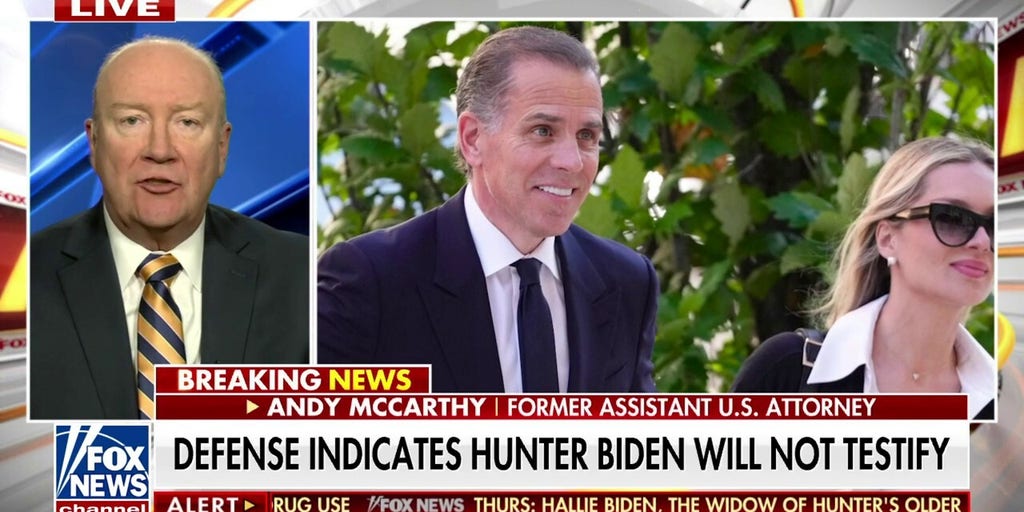 Hunter Bidens Defense Indicates He Wont Testify In Gun Trial Fox