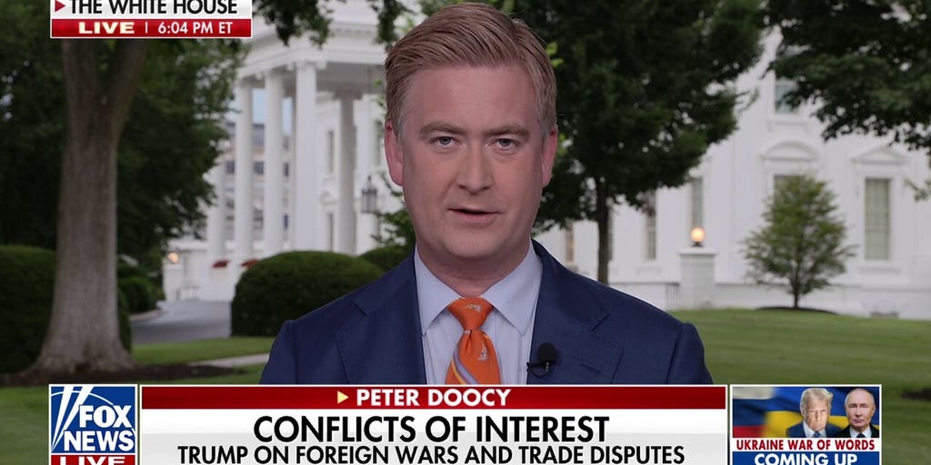 Peter Doocy: 'Trump wants to be a peacemaker in Gaza and Ukraine,' but ...