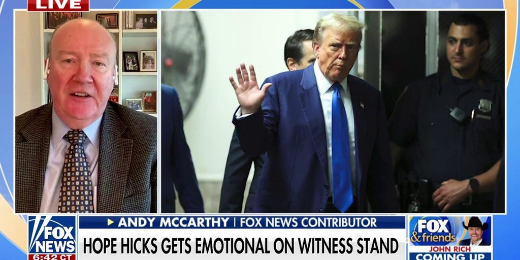 I’m worried about what the jury thinks in NY v Trump: Andy McCarthy | Fox News Video