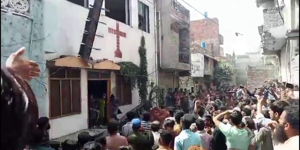 Angry mobs ransack churches, burn buildings | Fox News Video