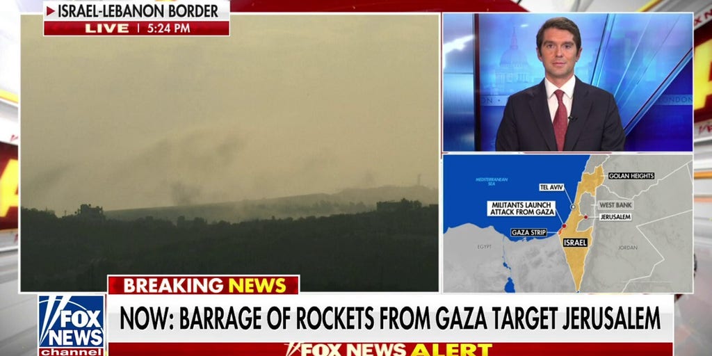 Sirens blast as rockets target Jerusalem | Fox News Video