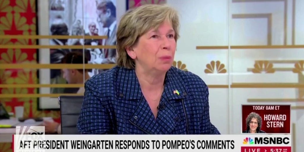 AFT president Randi Weingarten slams Pompeo, says 'he's hurting kids ...