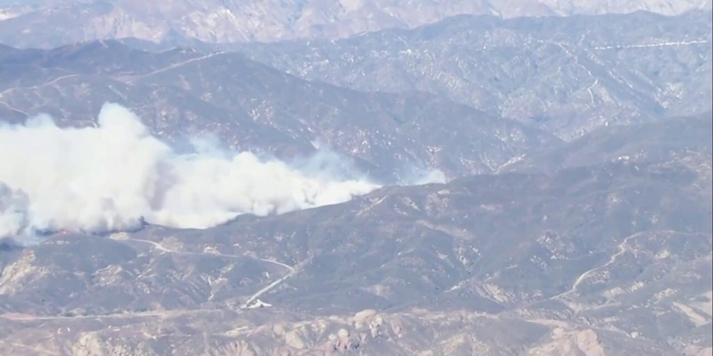 Californians near Castaic Lake encouraged to evacuate after Hughes Fire ...