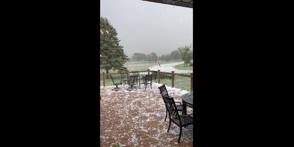 Severe thunderstorm drops 'baseball-size' hail in Minnesota | Fox News ...