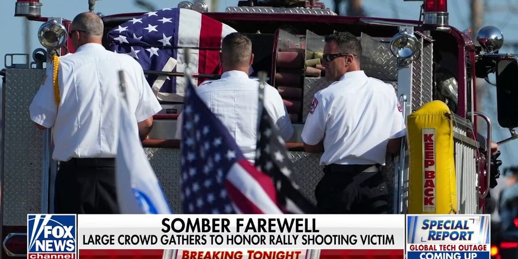 Crowds gather to bid final farewell to Corey Comperatore: Bryan Llenas ...