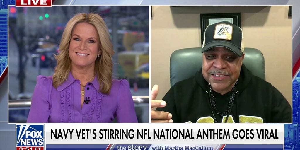 'God bless America': Viral NFL national anthem singer belts out another ...