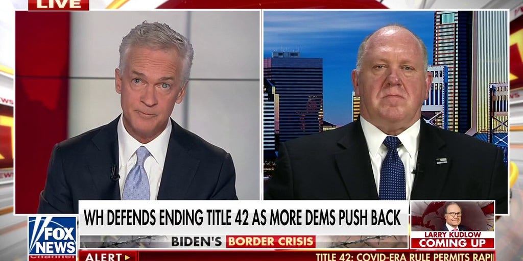 Tom Homan Border Crisis Is A National Security Issue Of Huge