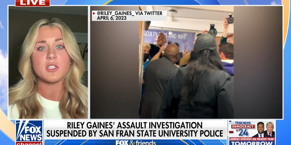 University Suspends Probe Into Riley Gaines Assault By Protesters Fox