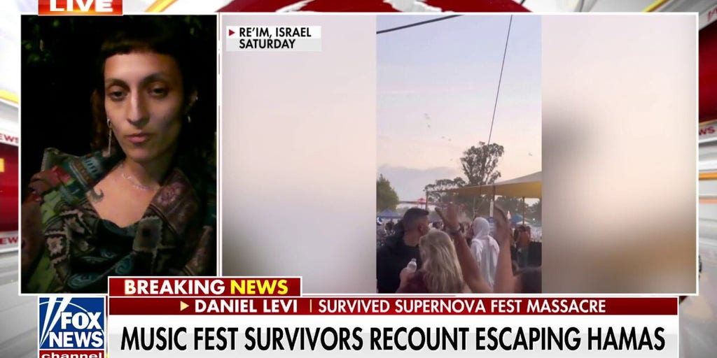 Israel music festival survivor describes escaping Hamas: They just ...