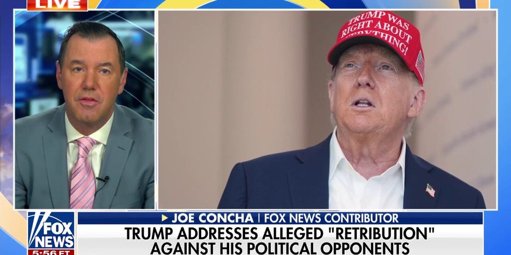 Trump pressed on alleged 'political retribution' during intense '60 ...