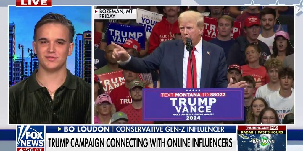 Trump campaign reels in support from Gen Z influencers | Fox News Video