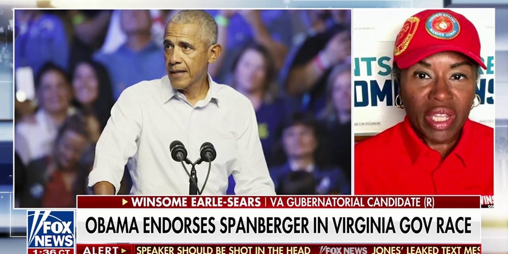 Virginia GOP candidate for governor fires back at Obama endorsing her ...