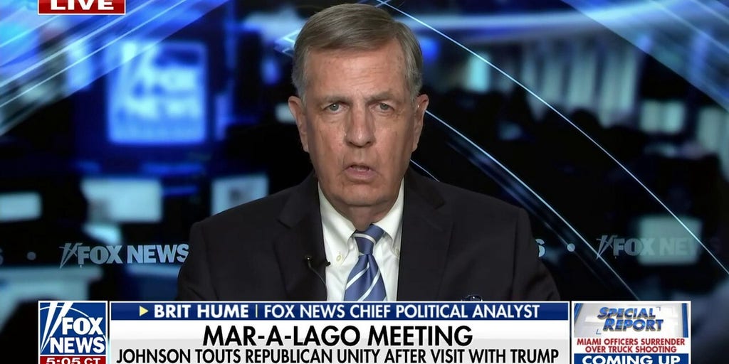 Trump is aligning himself with the Republican establishment: Brit Hume ...