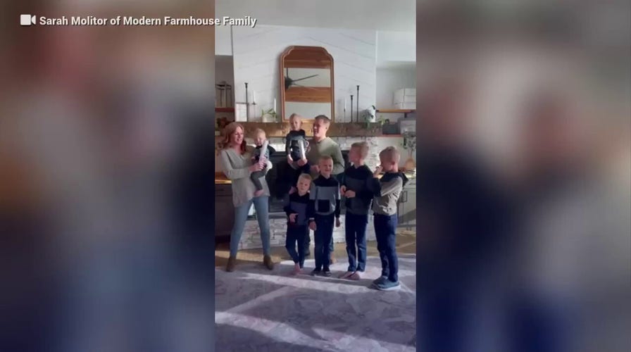 Washington family with 6 sons erupts in excitement during gender reveal ... Washington family with 6 sons erupts in excitement during gender reveal ...