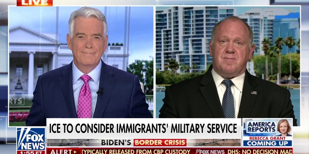Tom Homan Biden Is Most Concerned With Optics Fox News Video