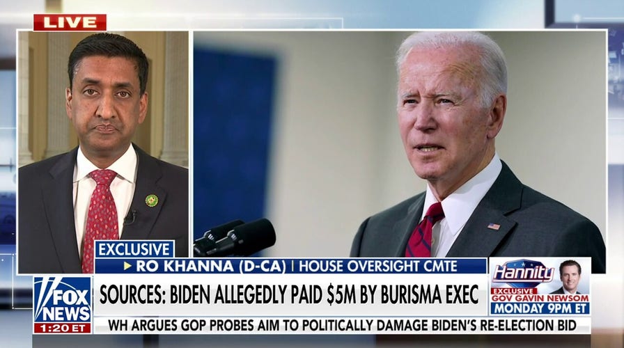 California Democrat Ro Khanna throws shade at Newsom 2024 hype | Fox News