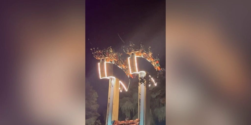 Canadian amusement park guests left 75 feet upside down for nearly 30 ...