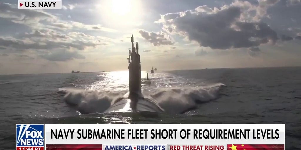 Navy submarine fleet remains short of requirement levels | Fox News Video