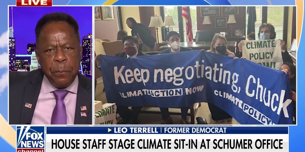 Chuck Schumer office protests a ‘Democratic photo op’: Terrell | Fox ...