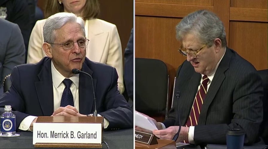 Sen. Kennedy confronts Garland on controversial school board memo ... Sen. Kennedy confronts Garland on controversial school board memo ...