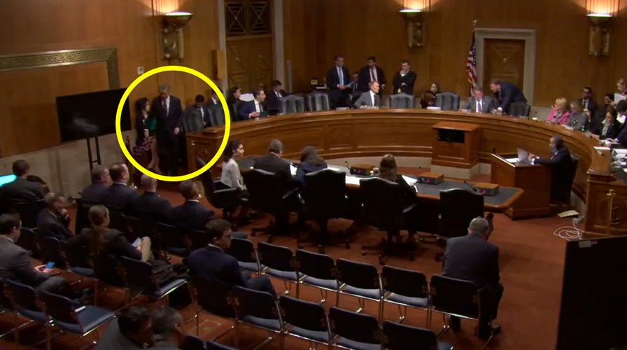 Sen. Rand Paul walks out of Homeland Security hearing after butting ... Sen. Rand Paul walks out of Homeland Security hearing after butting ...