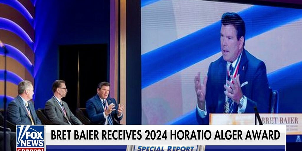 Bret Baier receives Horatio Alger Award | Fox News Video