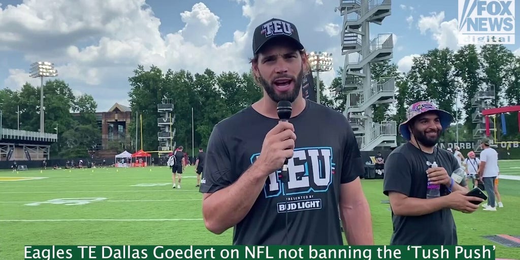 Dallas Goedert talks 'tush push,' what it takes for Eagles to defend ...