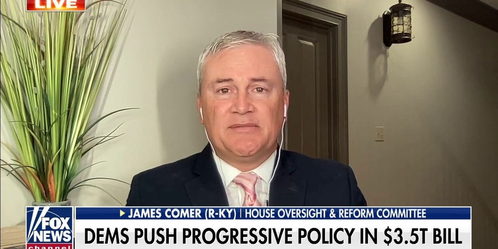 Rep. Comer: Americans will pay for Democrats' $3.5T budget proposal in ...