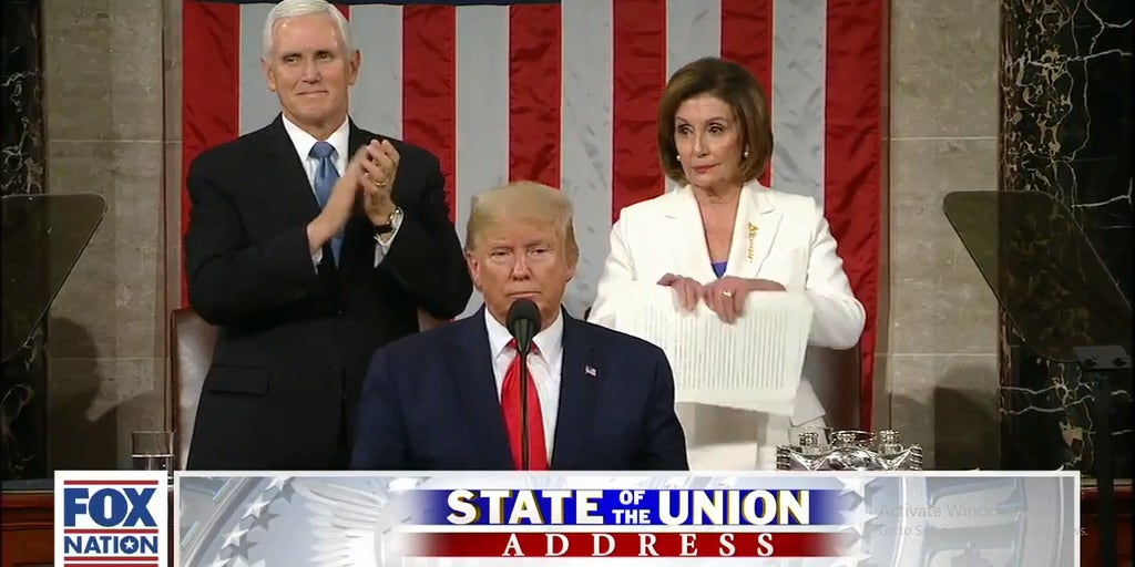 SHOCKED: Panel reacts live to Nancy Pelosi tearing Trump's SOTU speech ...