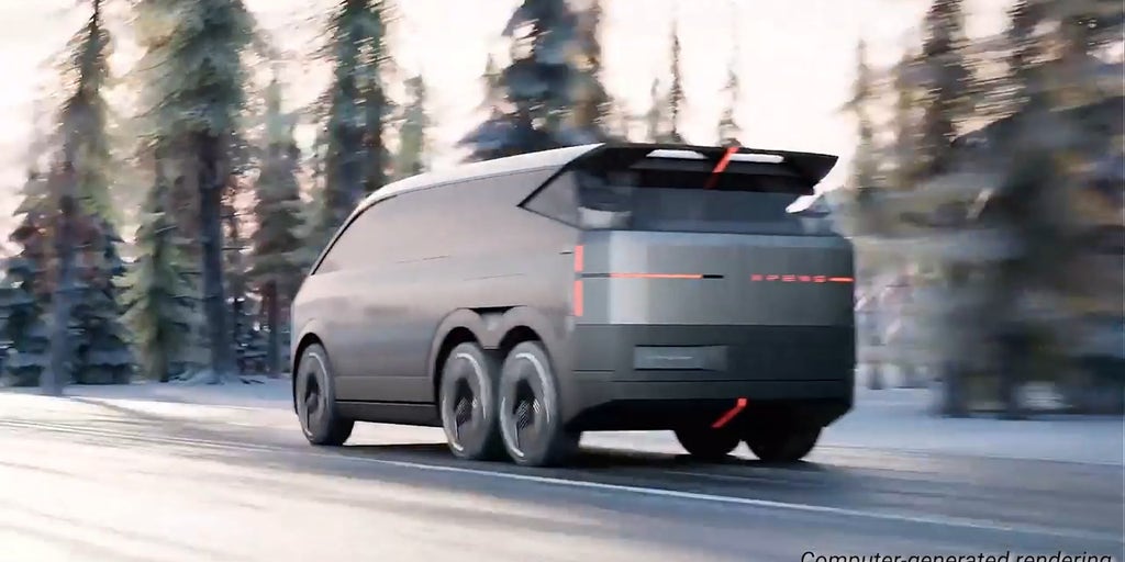 A new six-wheeled vehicle is straight out of a sci-fi novel | Fox News ...
