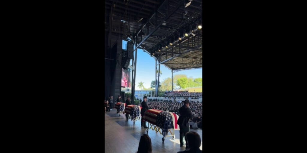 Thousands Attend Memorial For Three Slain Florida Deputies Fox News Video