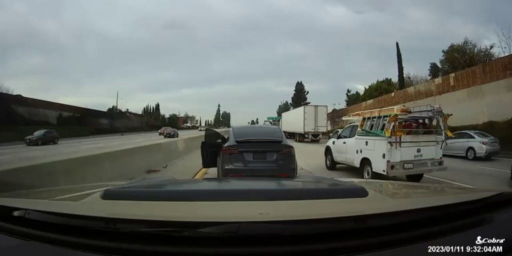 California Tesla driver suspected in road rage attack arrested | Fox ...