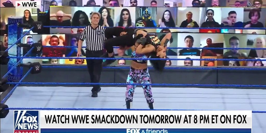 Back in action: WWE returns with live fans on FOX for Friday Night ...