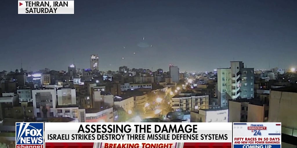 Israel strikes 3 missile defense systems | Fox News Video