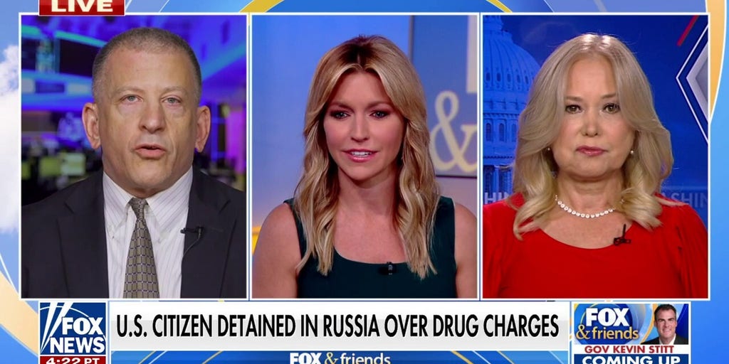 US citizen detained in Russia over drug charges | Fox News Video