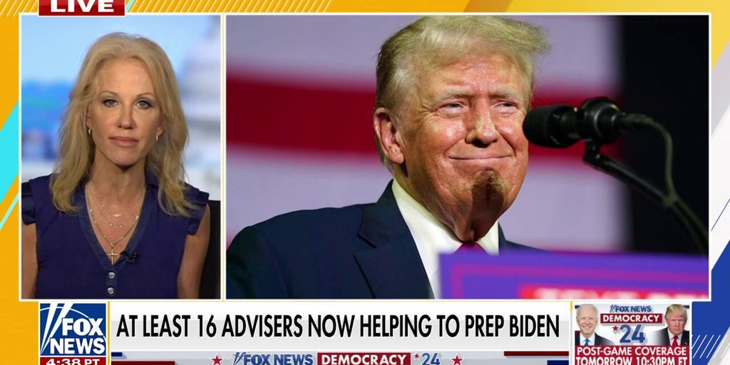 Kellyanne Conway Encourages Trump To Let Biden Speak At Debate Hes